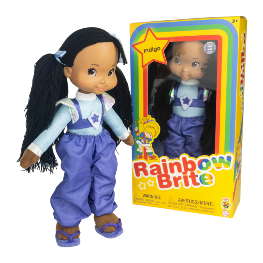 Rainbow Brite - Indigo 12" Doll - PRE ORDER – Let Me Shop AU