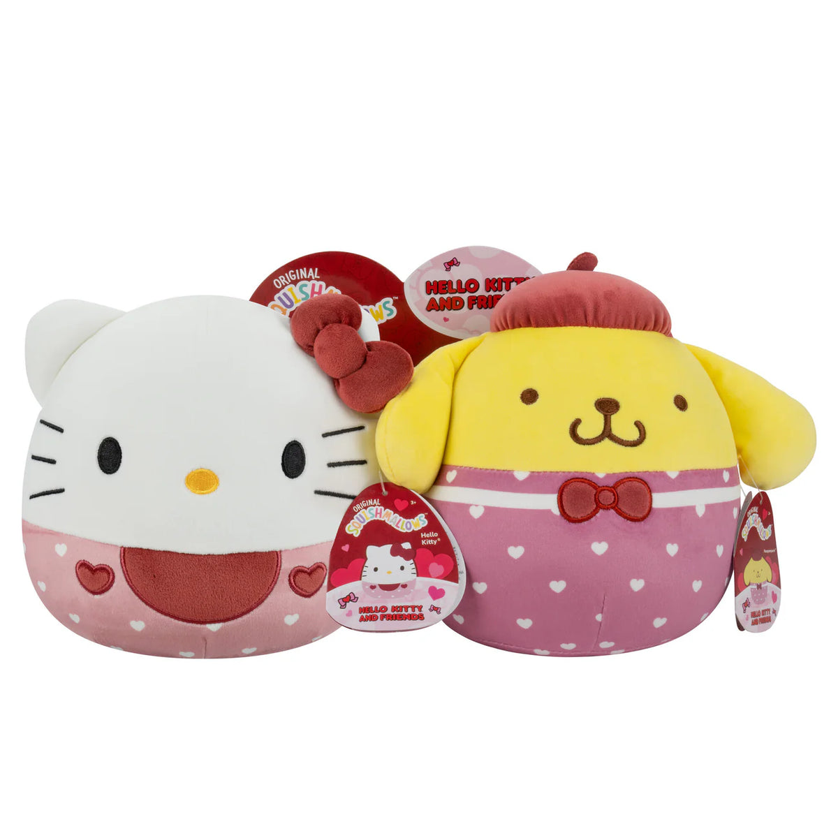 Squishmallow Valentines Day Pairs - Hello Kitty and Pompompurin – Let ...