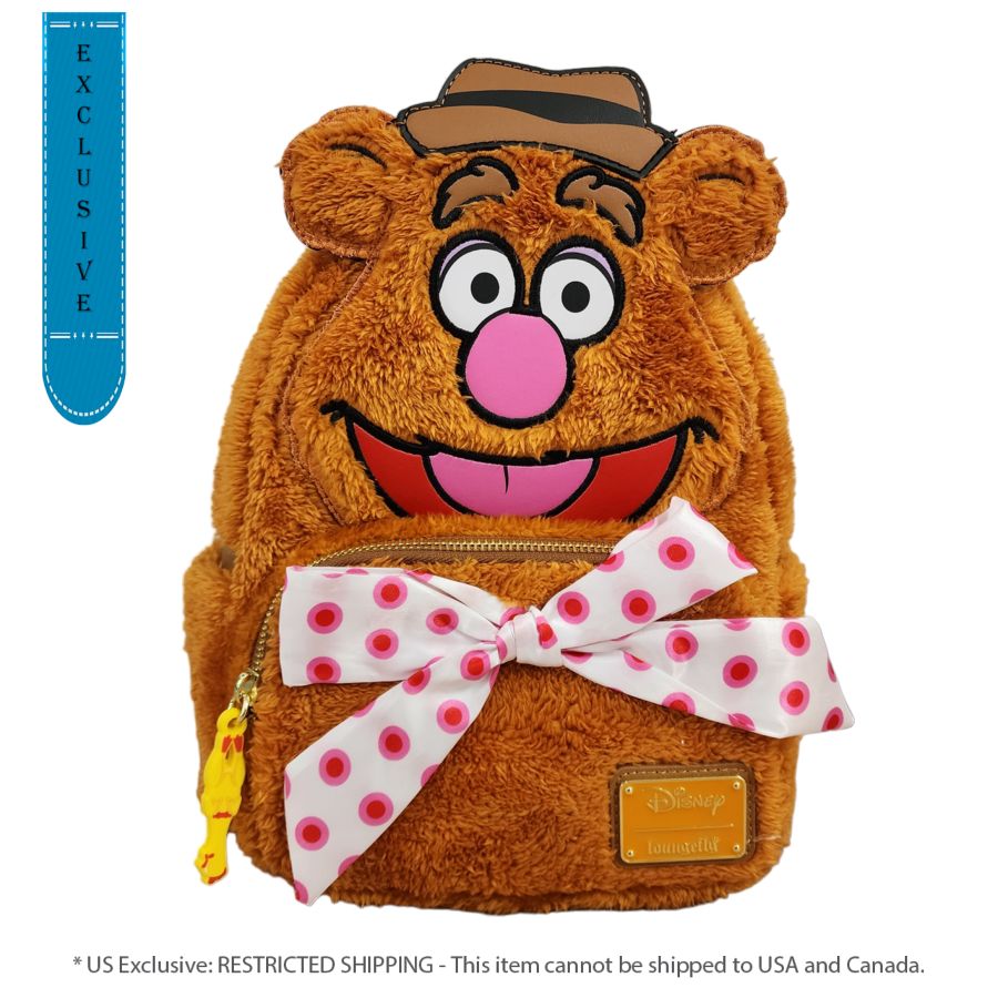 Muppets - Fozzie Bear US Exclusive Cosplay Mini Backpack - PRE ORDER ...