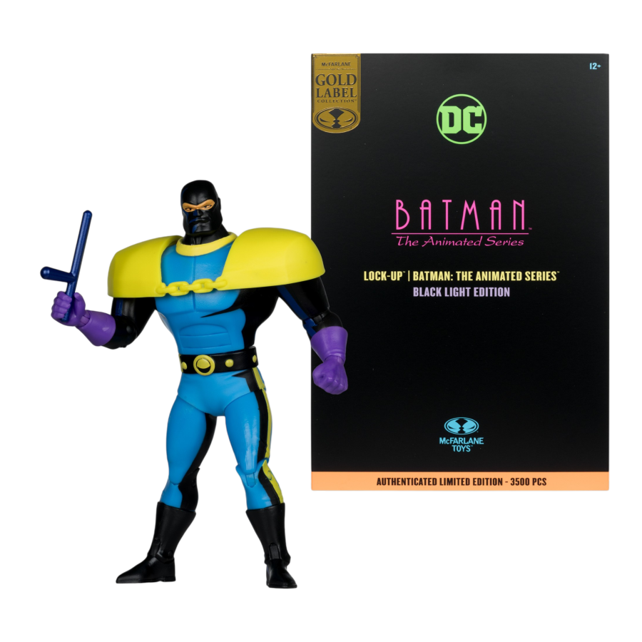DC Comics - Lock-Up (Batman Animated Series) Black Light Gold Label Fi ...