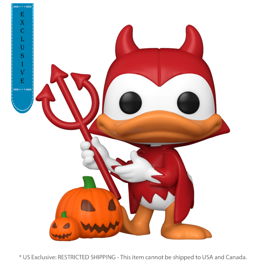 Disney - Devil Donald with Pumpkin US Exclusive Pop! Vinyl – Let Me Shop AU