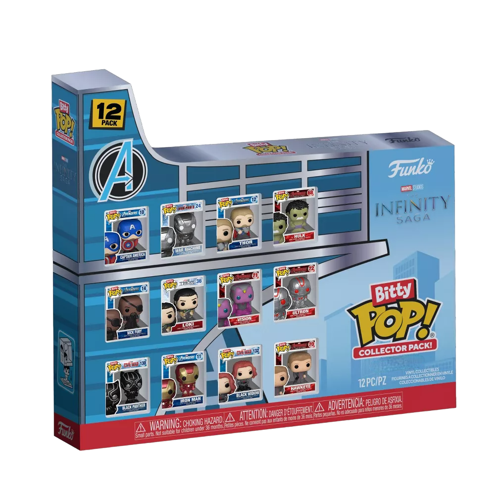 Marvel - Avengers Tower Bitty Pop! 12PK - PRE ORDER – Let Me Shop AU
