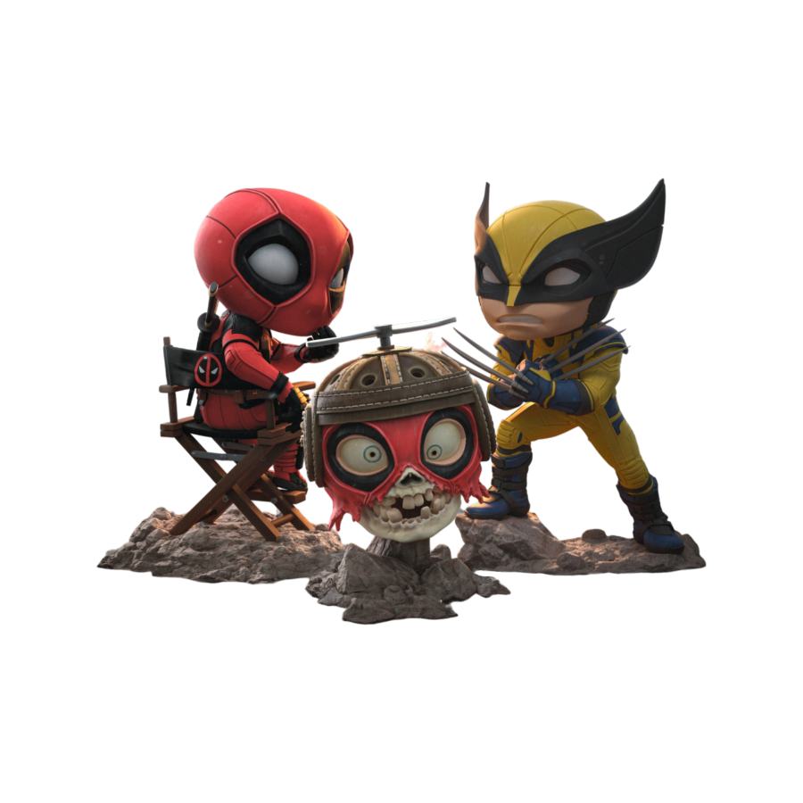 Deadpool & Wolverine - Deadpool, Wolverine & Headpool Minico Set - PRE ...