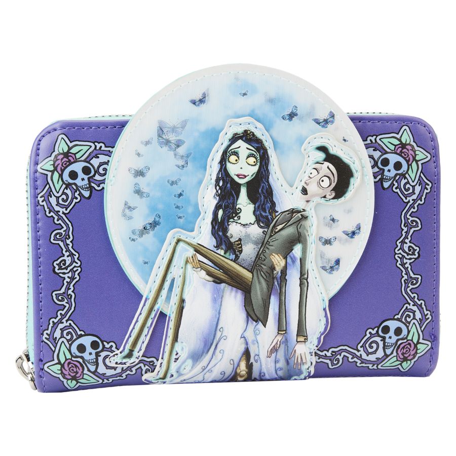 Corpse Bride - Moon Zip Around Wallet - PRE ORDER – Let Me Shop AU
