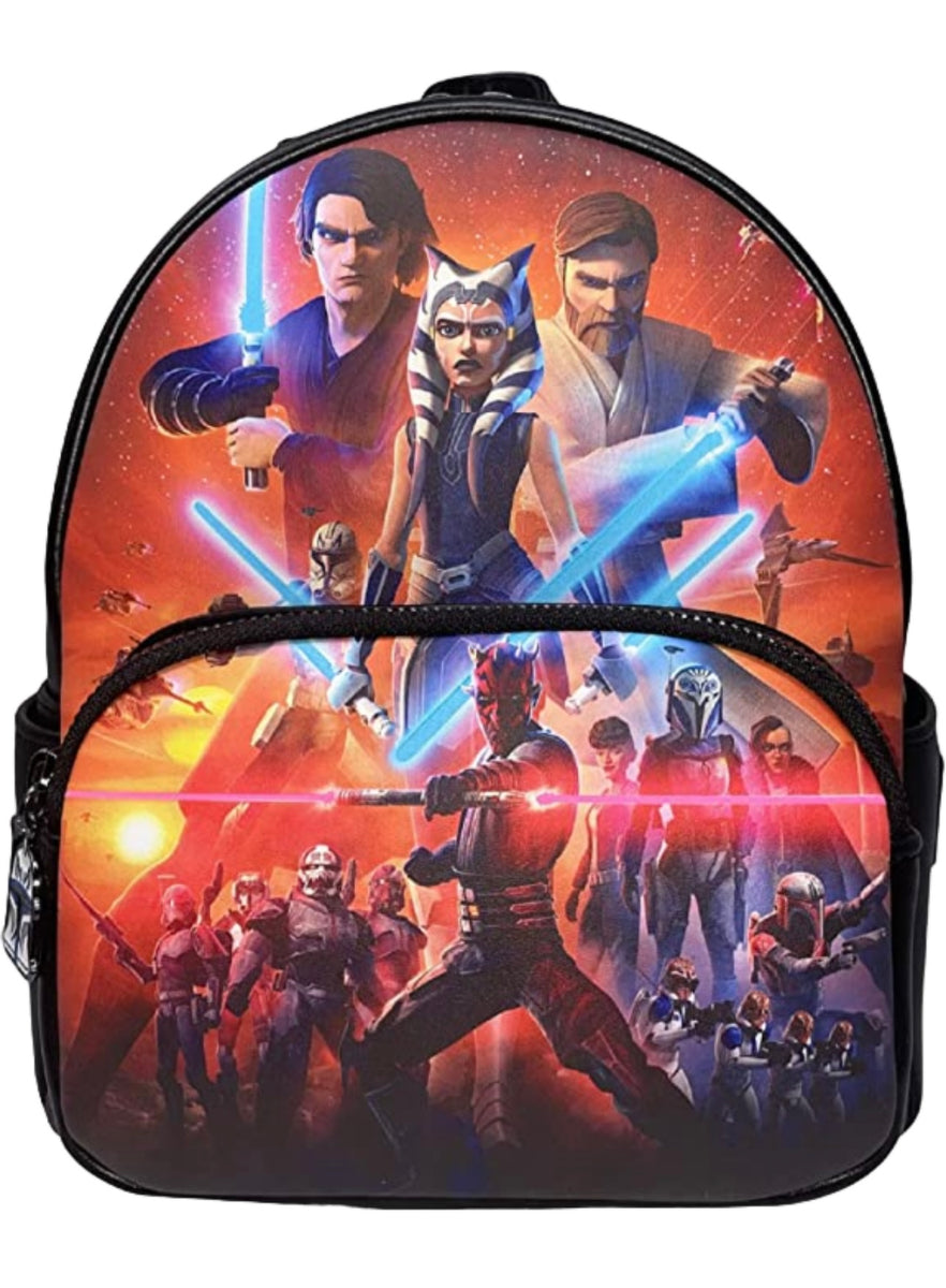 Star Wars: The Clone Wars - Lightsaber Glow US Exclusive Mini Backpack ...